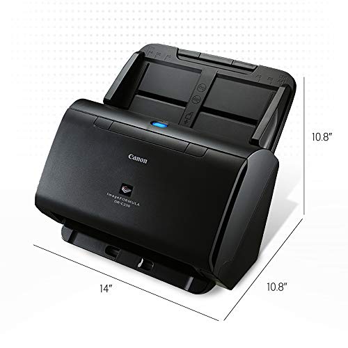 Canon imageFORMULA DR-C230 Office Document Scanner, 9.1" x 10" x 11.5"