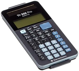 texas instruments 30xpromp/tbl/2e5 scientific calculator