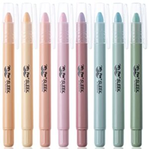 Mr. Pen- Gel Highlighter, 8 Pack, Pastel Colors, Bible Highlighters No Bleed, No Bleed Highlighters, Bible Highlighter, Bible Markers, Gel Highlighters for Bibles, Highlighter