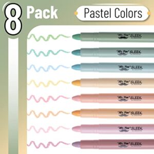 Mr. Pen- Gel Highlighter, 8 Pack, Pastel Colors, Bible Highlighters No Bleed, No Bleed Highlighters, Bible Highlighter, Bible Markers, Gel Highlighters for Bibles, Highlighter