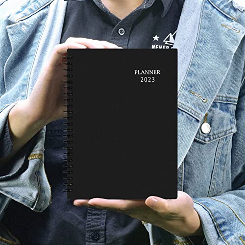 2023 Planner - 2023 Planner with Weekly and Monthly Spreads, Jan 2023 - Dec 2023, 6.25" × 8.3", Strong Twin-Wire Binding, Round Corner, Improving Your Time Management Skill