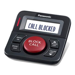 panasonic call blocker for landline phones | home phone auto call block kx-tga710b