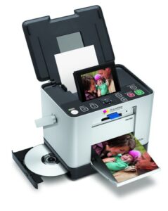 epson picturemate zoom (pm290) photo lab printer (silver)