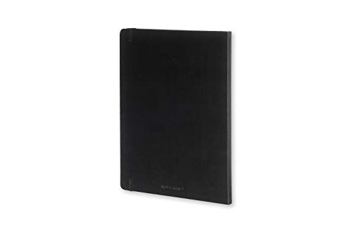 Moleskine Classic Notebook, Hard Cover, XL (7.5" x 9.5") Ruled/Lined, Black, 192 Pages