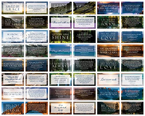 JBH Creations Share a Verse Bible Cards with Full Scripture - Pack of 48