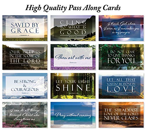 JBH Creations Share a Verse Bible Cards with Full Scripture - Pack of 48