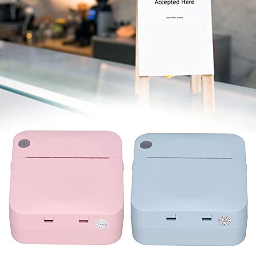 Gaeirt Mini Printer 200dpi Thermal Printer for Phone, Rechargeable Inkless Printer Instant Photo Printer Portable Printer for Home Picture Printer for Photos, Notes(Pink)