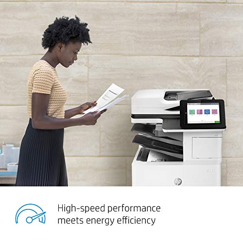 HP LaserJet Enterprise MFP M634z Monochrome All-in-One Printer with built-in Ethernet, 2-sided printing, extra paper trays & 3-bin stapler/stacker (7PS96A)