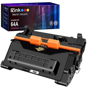 e-z ink (tm) compatible toner cartridge replacement for hp 64a cc364a 64x cc364x compatible with laserjet p4014n p4014dn p4015n p4015x p4015dn p4515n p4515x p4014 p4015 p4515 printer (black, 1 pack)