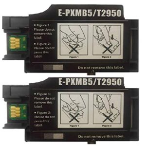 Remanufactured T2950 Ink Maintenance Box for Workforce WF-100 WF-110 Inkjet Printer 2 Pack