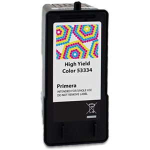 primera 53334 high yield tri-color ink cartridge for bravo se-3, 4200