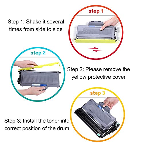 Compatible Toner Printer Cartridge Replacement for Brother TN360 TN-360 TN330 for Brother HL-2170W HL-2140 MFC-7840W MFC-7340 MFC-7345N DCP-7040 DCP-7030 DCP-7045N (Black, High Yield, 2-Pack)