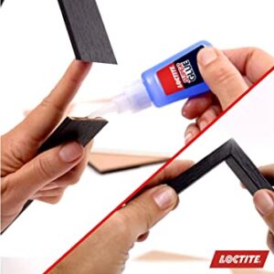 Loctite Super Glue Liquid Professional, Clear Superglue for Plastic, Wood, Metal, Crafts, & Repair, Cyanoacrylate Adhesive Instant Glue, Quick Dry - 0.7 fl oz Bottle, Pack of 2