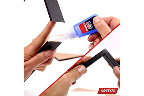 Loctite Super Glue Liquid Professional, Clear Superglue for Plastic, Wood, Metal, Crafts, & Repair, Cyanoacrylate Adhesive Instant Glue, Quick Dry - 0.7 fl oz Bottle, Pack of 2