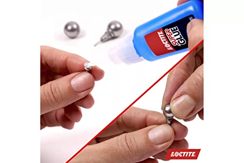 Loctite Super Glue Liquid Professional, Clear Superglue for Plastic, Wood, Metal, Crafts, & Repair, Cyanoacrylate Adhesive Instant Glue, Quick Dry - 0.7 fl oz Bottle, Pack of 2