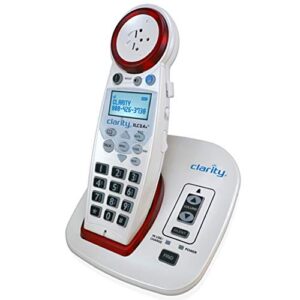 clarity xlc3.4+ dect 6.0 extra loud big button speakerphone with talking caller id