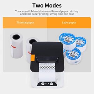 XXXDXDP Multifunctional Thermal Printer Label Printer Receipt Printer BT Mobile Printer for Supermarket Restaurant