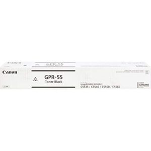 canon gpr-55bk 0481c003aa c5535 c5540 c5550 c5560 toner cartridge (black) in retail packaging