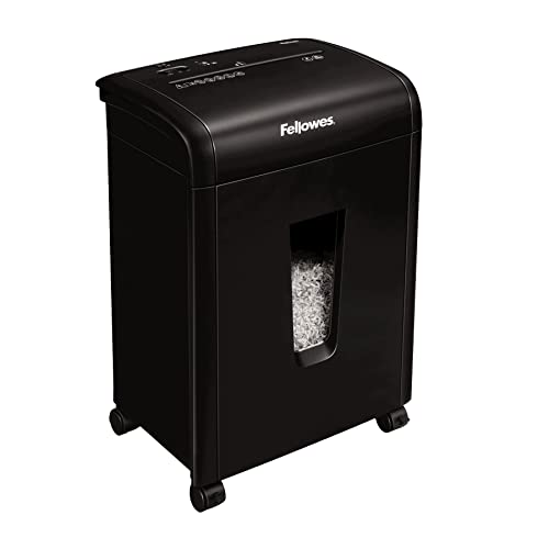 Fellowes 62MC 10-Sheet Micro-Cut Home and Office Paper Shredder with Safety Lock