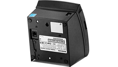 Bixolon SRP-350PLUSIIICOSG Thermal Printer with Power Supply and USB Cable, Serial/USB/Ethernet, Black (Renewed)