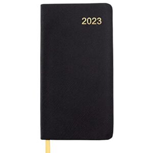 2023 pocket planner/pocket calendar: 14 months (begins november 2022) / 2023 calendar/ 2023 weekly calendar/weekly planner organizer (black)