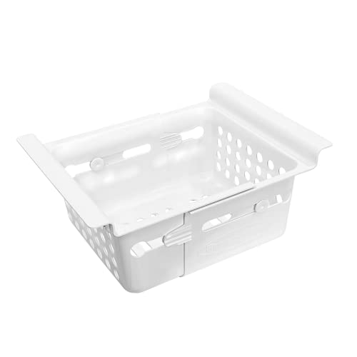 FreezerMax Single Basket - Universal Chest Freezer Organizer Basket -Fits freezers with interior box front to back measurement of 16" to 21 1/2" - Single Adjustable Basket (1 Basket Only)