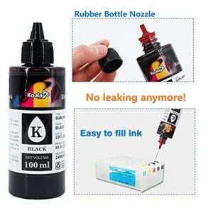 Koala Sublimation Ink Refill Bottle Compatible with ET-2720 ET-2760 ET-2800 ET-2803 ET-2850 ET-3760 WF-7710 WF-7720 C68 C88 for Heat Transfer on Mugs, Polyester Shirts, Mat, etc