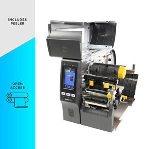 ZEBRA ZT411 Thermal Transfer Industrial Printer 203 dpi Print Width 4 in Serial USB Ethernet Bluetooth Peeler ZT41142-T110000Z