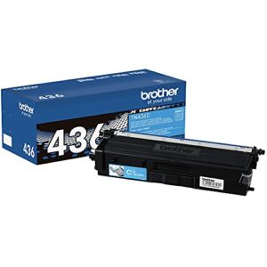 brother tn-436c hl-l8360 l9310 mfc-l8900 l9570 toner cartridge (cyan) in retail packaging