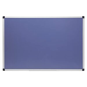 Amazon Basics Monthly Calendar Whiteboard Dry Erase and Cork Board, Silver Aluminium Frame, 24 x 36 Inches