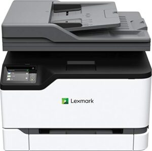 lexmark mc3326adwe color multifunction laser printer with print, copy, fax, scan and wireless capabilities, two-sided printing with full-spectrum security and prints up to 26 ppm (40n9060)