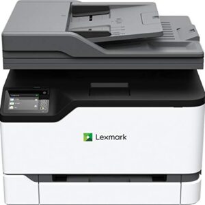 Lexmark MC3326adwe Color Multifunction Laser Printer with Print, Copy, Fax, Scan and Wireless Capabilities, Two-Sided Printing with Full-Spectrum Security and Prints Up to 26 ppm (40N9060)