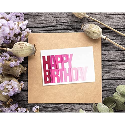 Best Paper Greetings 48 Pack Happy Birthday Cards Bulk Box Set with Envelopes, Blank Inside for Students, Work, Office (6 Designs, 4x6)