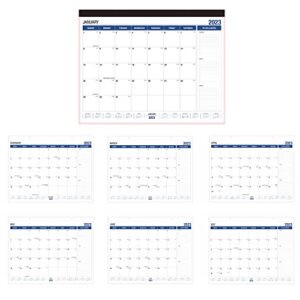 2023-2024 Desk Calendar, 18 Month Desk Calendar/Wall Calendar Combo, 22" x 17", January 2023-June 2024, Highlight Holidays, Planning Calendar, Thick Paper