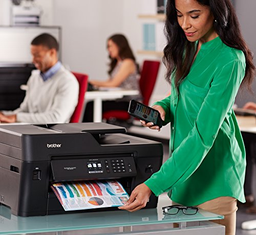 Brother MFC-J6530DW All-in-One Color Inkjet Printer, Wireless Connectivity, Automatic Duplex Printing, Amazon Dash Replenishment Ready