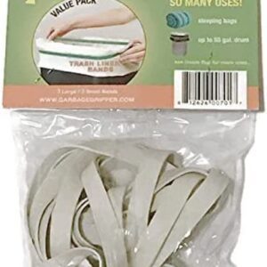 Garbage Gripper Bands (1 Pack of 6 Bands)