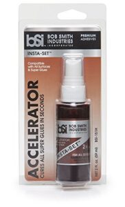 bob smith industries bsi-151h insta-set super glue accelerator,clear, 2 fl. oz.