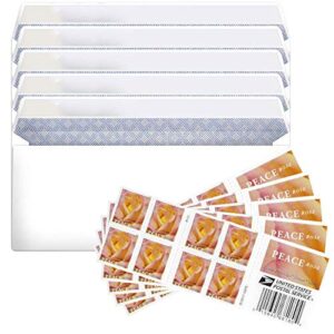 business envelopes come with 100pcs stamp