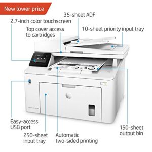 HP G3Q75A#BGJ LaserJet Pro M227fdw All-in-One Wireless Laser Printer (G3Q75A). Replaces M225dw Laser Printer (Renewed)