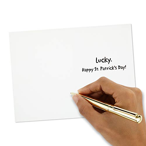 Hallmark Peanuts Pack of St. Patricks Day Cards, Lucky Snoopy (6 Cards with Envelopes)