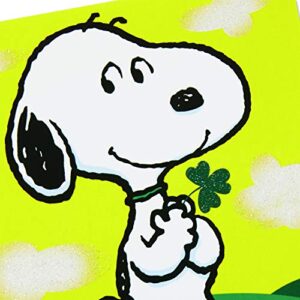 Hallmark Peanuts Pack of St. Patricks Day Cards, Lucky Snoopy (6 Cards with Envelopes)