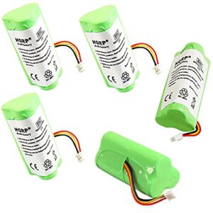 hqrp 5-pack battery compatible with motorola symbol ls4278 ls-4278 ls4278-m li4278 ds6878 82-67705-01 btry-ls42raaoe-01 k35466 cordless bar code scanner li-4278 ds-6878