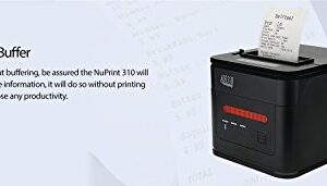 Adesso NuPrint 210-2" Thermal Receipt Printer, Black