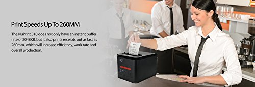 Adesso NuPrint 210-2" Thermal Receipt Printer, Black