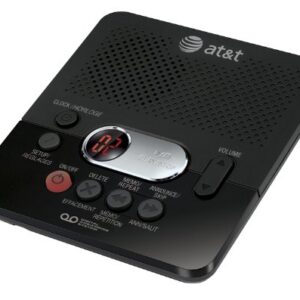 ATT Digital Answering System Black 1740