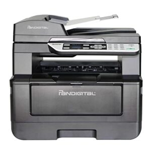 Pandigital M1 Compact Monochrome Laser Printer, ADF and Flatbed Copy & Scan, Direct Save to USB Drive, Network, 10000 Pages Toner Included Inside The Box!!!