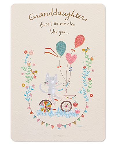 American Greetings Birthday Card for Granddaughter (No One Else Like You)