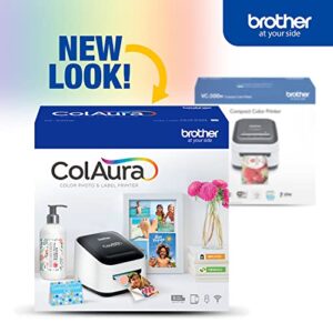 Brother - ColAura Color Photo and Label Printer (Packaging May Vary)