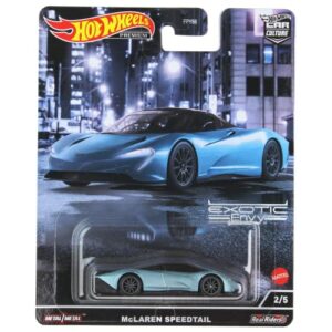 hot wheels 2022 – mclaren speedtail – exotic envy – car culture – 2/5 – premium