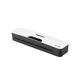 fellowes ayla 125 with rapid 1 minute warm up paper laminator including pouch starter kit (5752001)